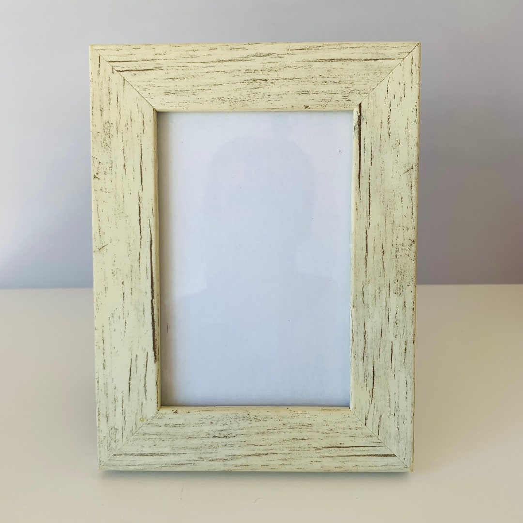 IVORY WOOD FRAME, Six Trees London Ash Wood Color and Brown Grain ...