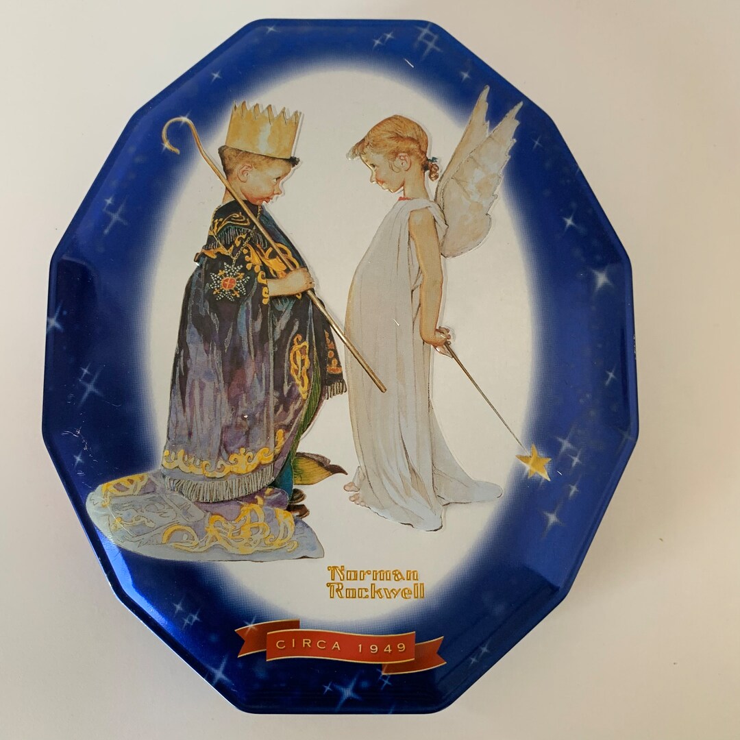 ROCKWELL SNICKERS TIN, Snickers Collectible Tin With Norman Rockwell ...
