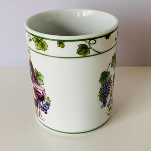 I GODINGER CUP, I. Godinger & Co Wine and Cheese Coffee Mug Teacup ...