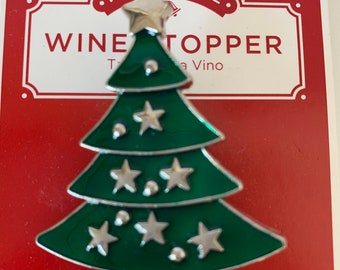 Christmas Tree Wine Stopper - Etsy