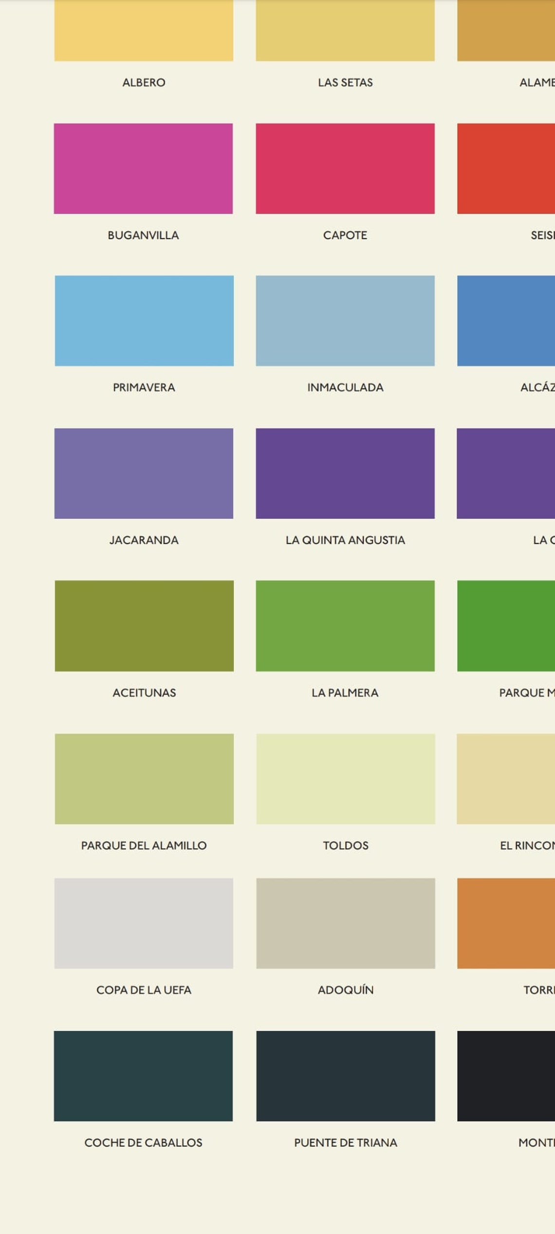 The Colors of Seville - Etsy