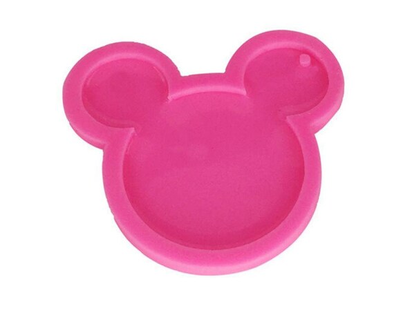 Silicone Mouse Head Keychains Mold for DIY Shiny Polymer Clay | Etsy
