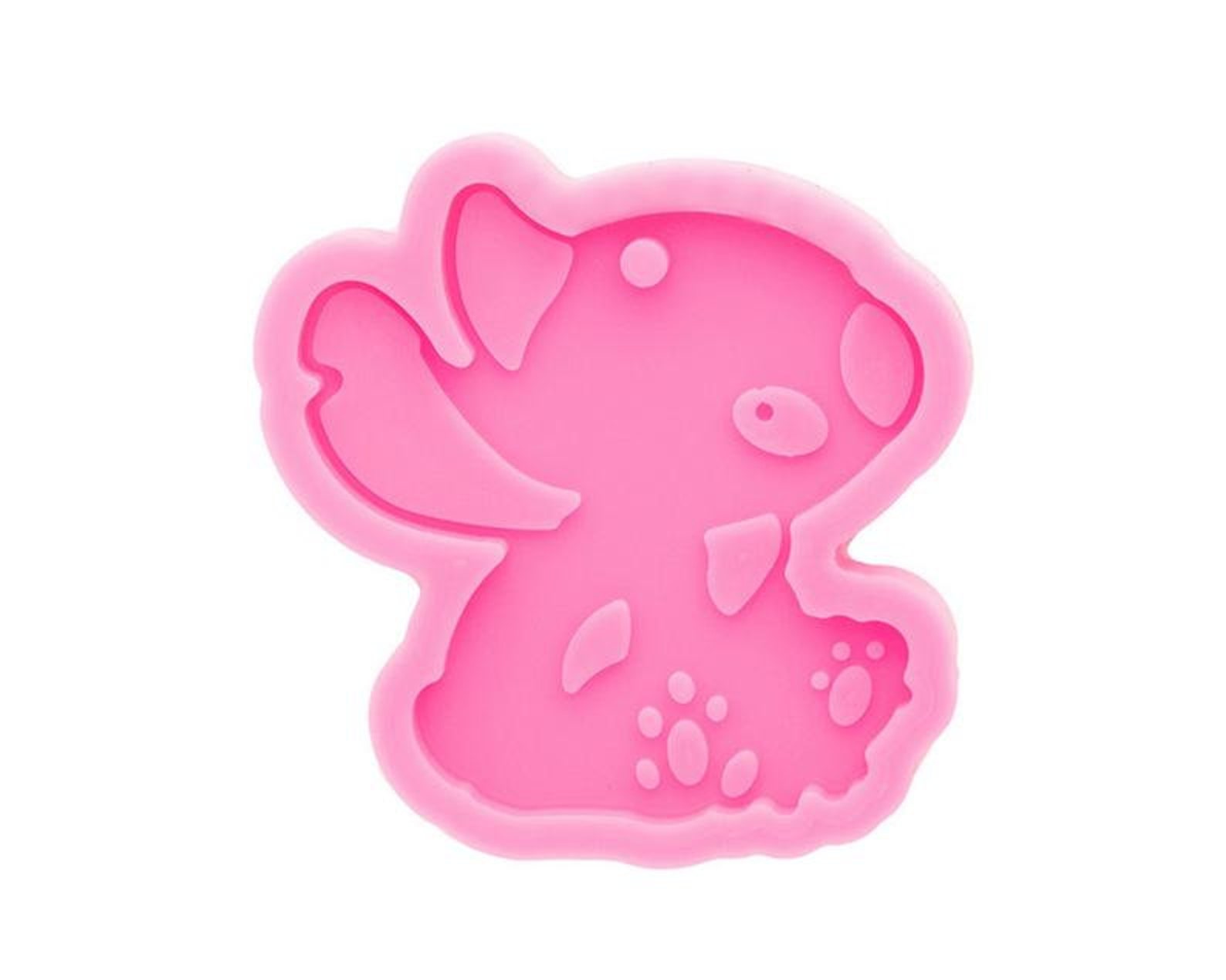 Shiny Mold, Silicone Mold for Keychain , Resin Mold , Mould DIY Epoxy ...