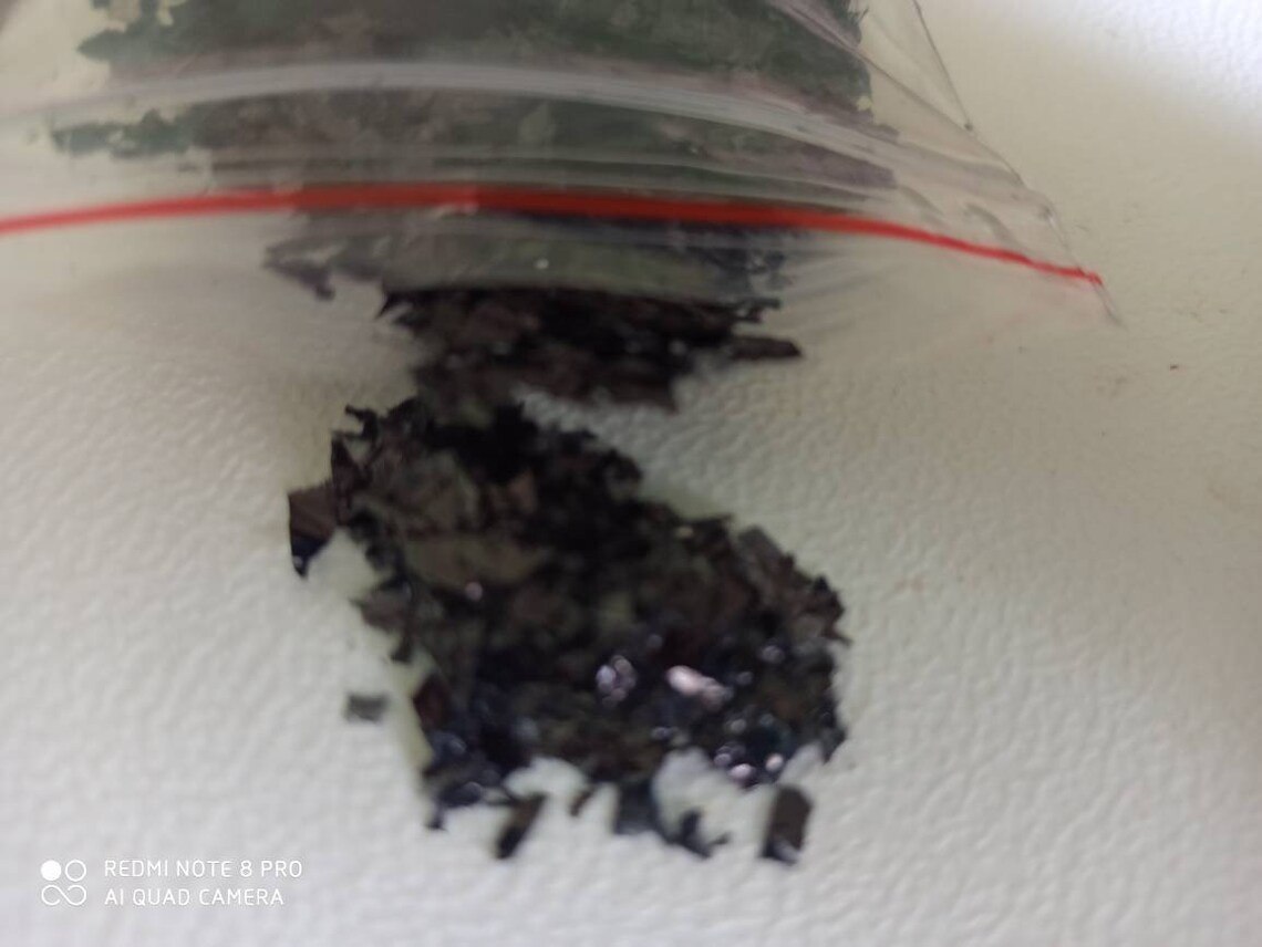 10 G BLACK Foil Cellophane Confetti Glitter Flakesblack - Etsy