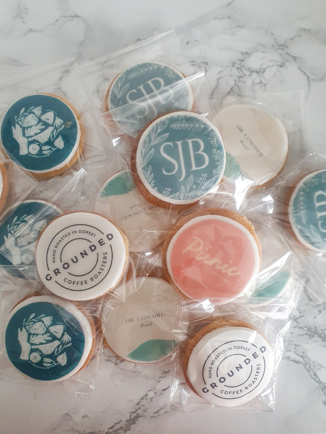 Personalized / Branded Biscuits / Autumn Theme - Etsy UK