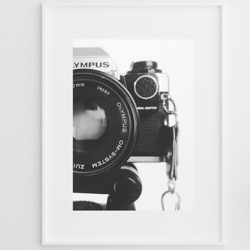 Vintage Camera Print Wall Art Printable Wall Art Canon Camera | Etsy