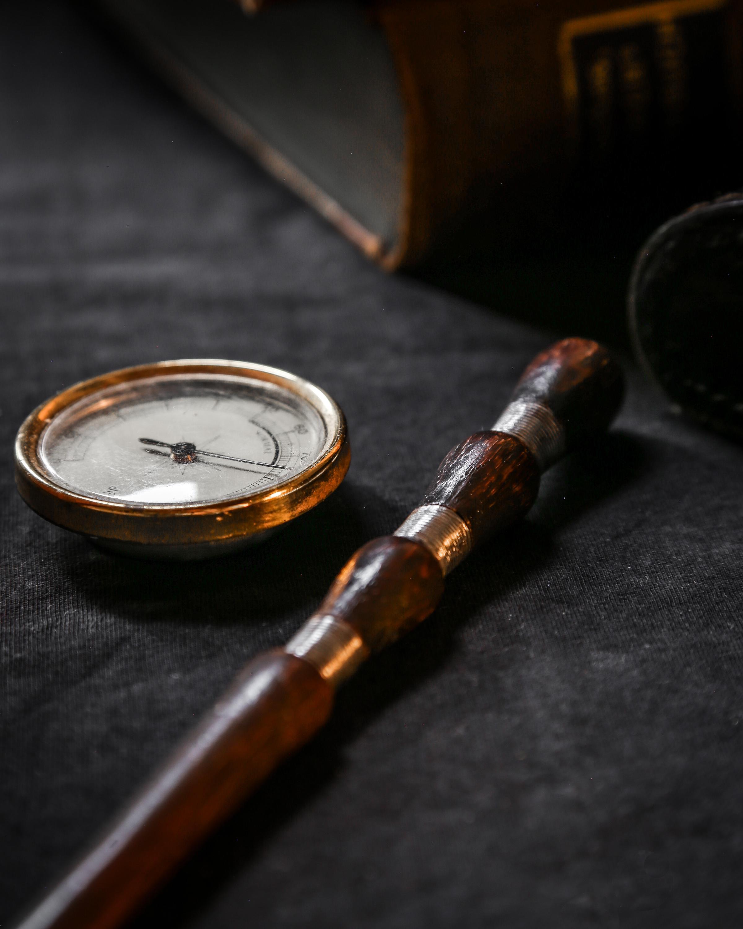 Walnut Wand | Classy, Elegant Wand With Metal Accents - Etsy
