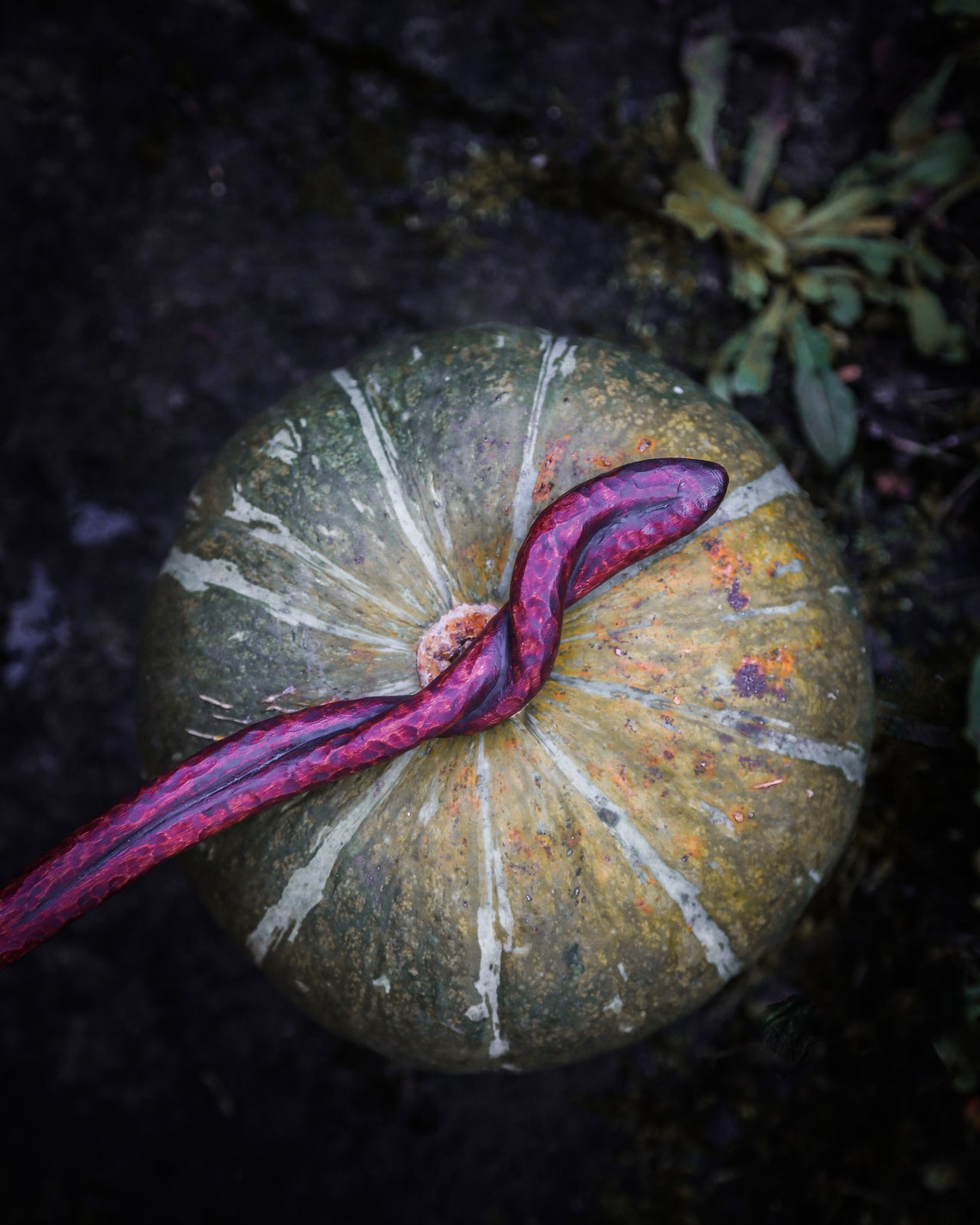 Handmade Wooden Wand, Beech Wood With Twisted Handle - Etsy