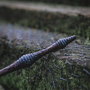 Relic Wand, Handmade Rustic Wooden Wand - Etsy