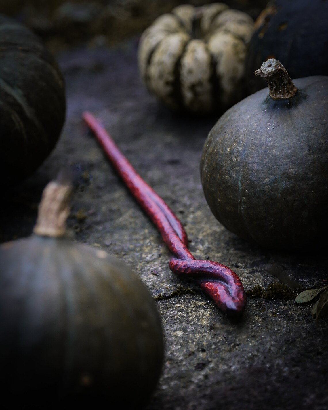 Handmade Wooden Wand, Beech Wood With Twisted Handle - Etsy