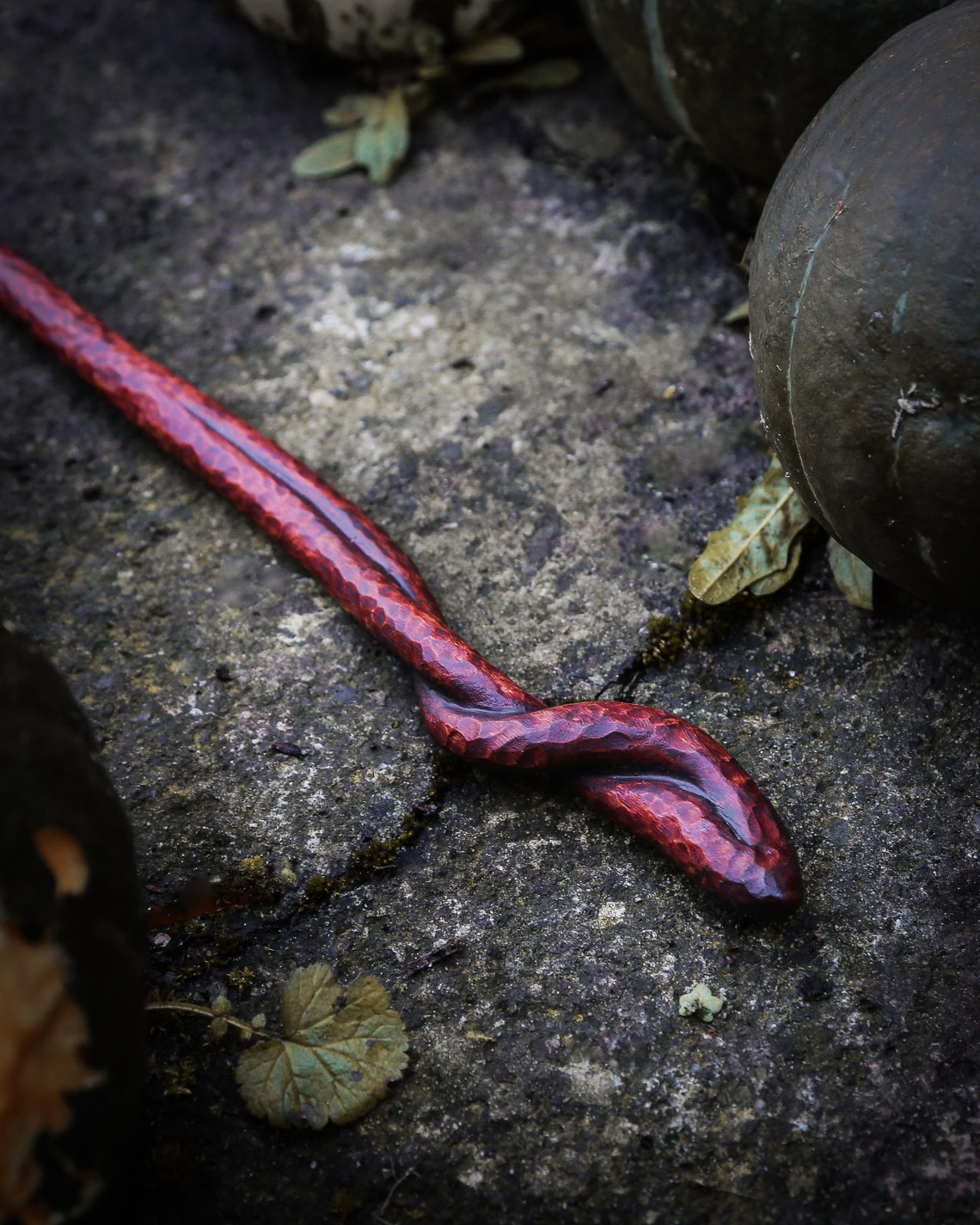 Handmade Wooden Wand, Beech Wood With Twisted Handle - Etsy