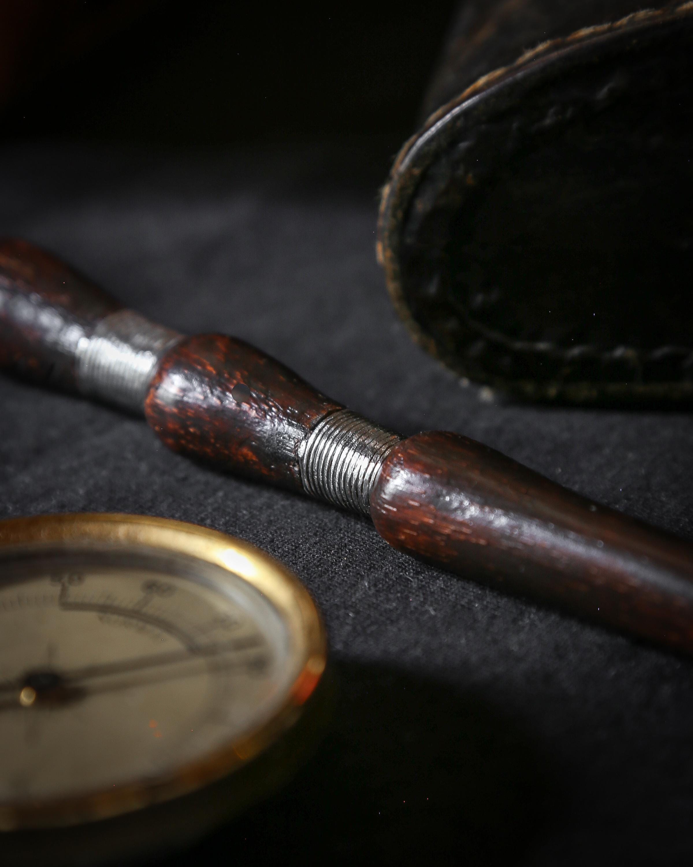 Walnut Wand | Classy, Elegant Wand With Metal Accents - Etsy