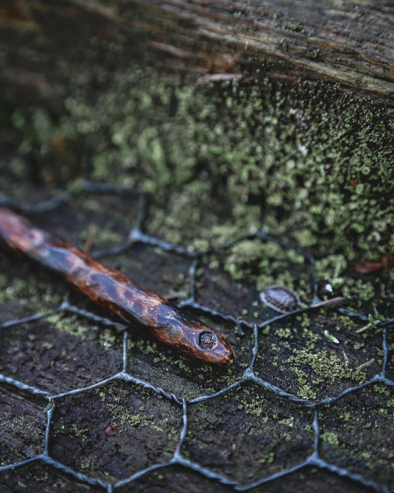 Relic Wand, Handmade Rustic Wooden Wand - Etsy