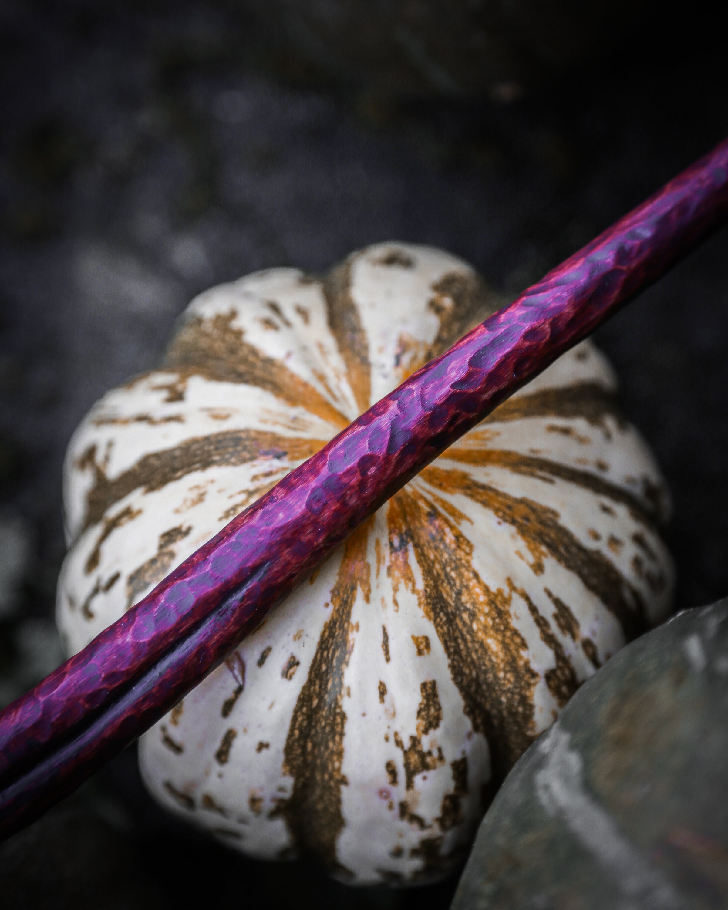 Handmade Wooden Wand, Beech Wood With Twisted Handle - Etsy