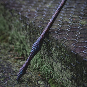 Relic Wand, Handmade Rustic Wooden Wand - Etsy