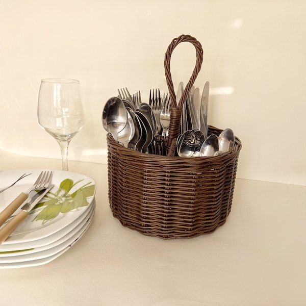 Silverware Caddy - Etsy