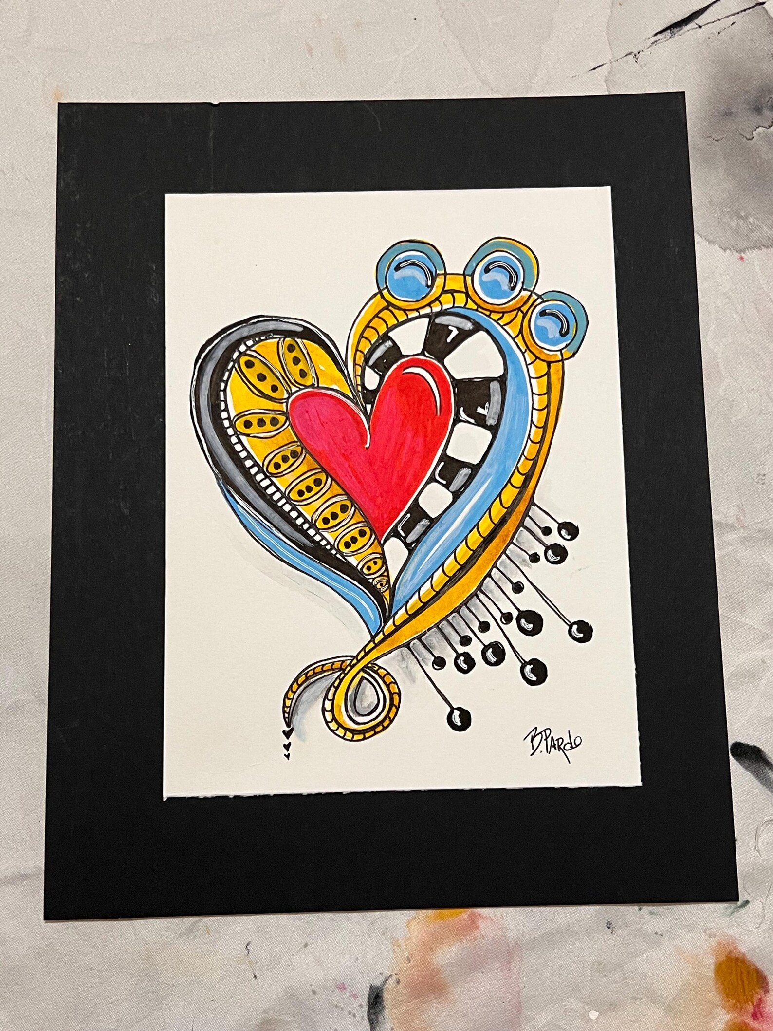 Whimsical Heart - Etsy