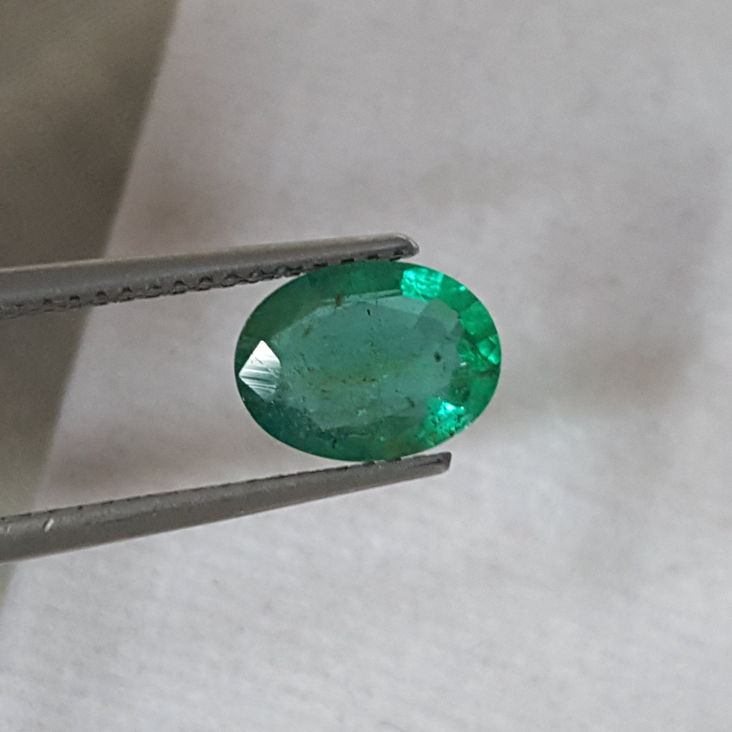 Natural Emerald Oval6x8 MM Emerald OvalFaceted Emerald | Etsy