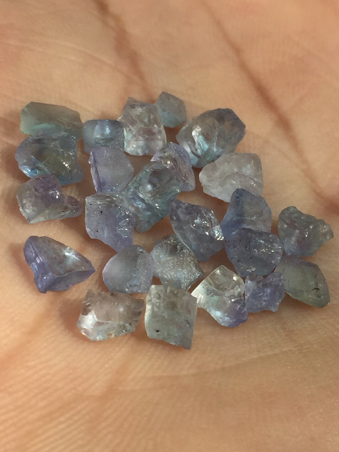 24 Pieces Tanzanite Raw, Natural Tanzanite Raw, Raw Tanzanite Stone ...