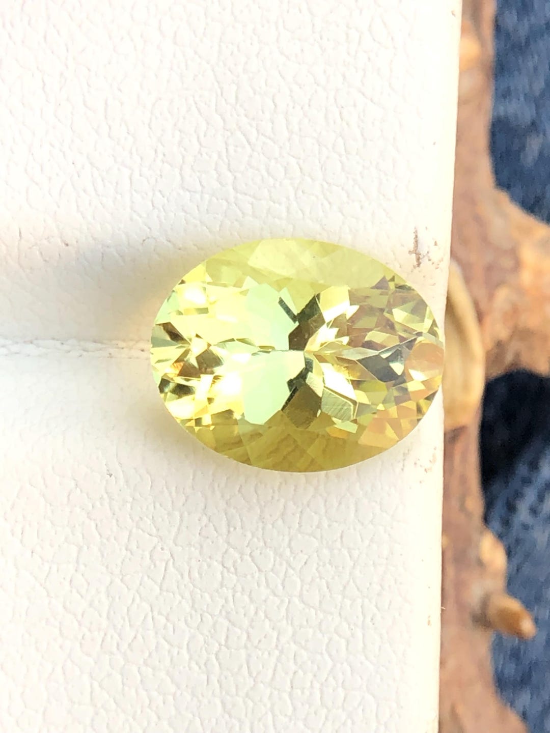 Yellow Green Oval Cut Beryl Gems, Loose Faceted 9.70x7.70 MM Beryl ...