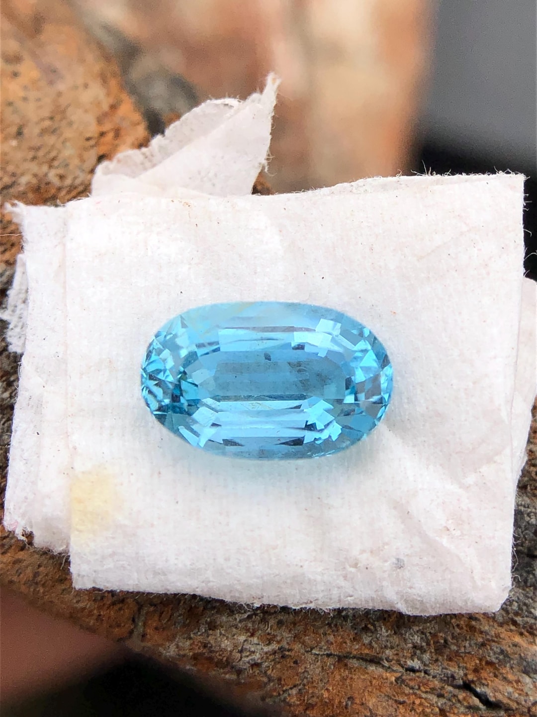 Santa Maria Color Aquamarine Gemstone, Ocean Blue Lustrous Aquamarine ...