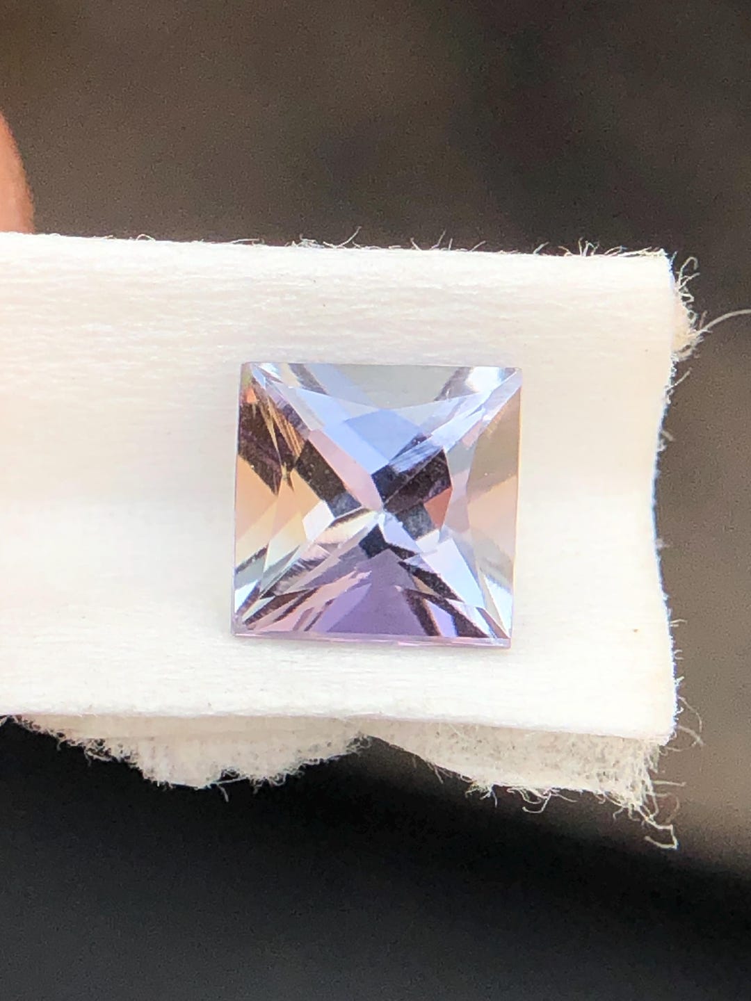 Princess Cut Tanzanite Gemstone | 5mm Faceted Zoisite - Etsy Canada