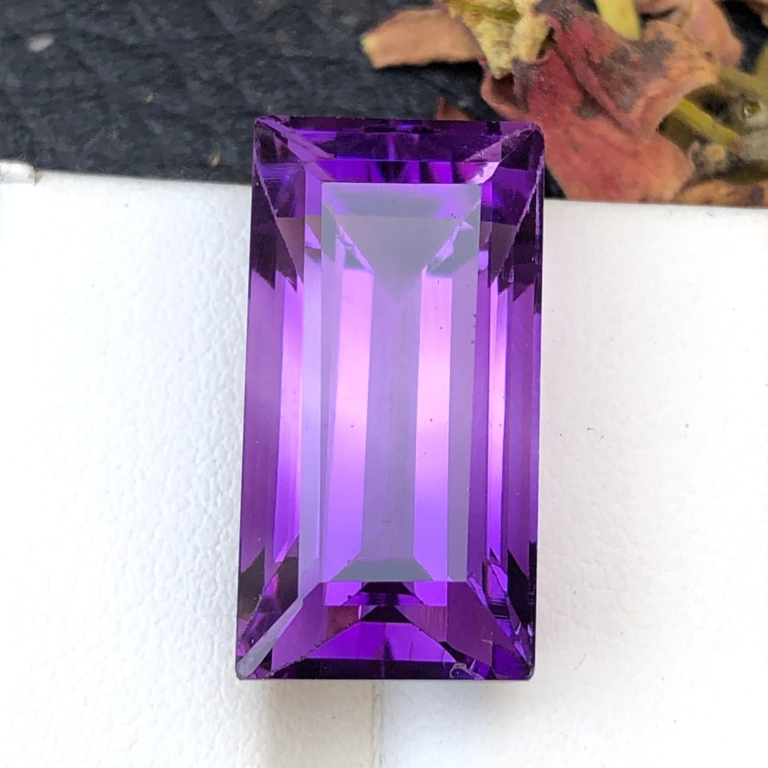 Buy 20x10 MM 17.2 Ct. Grapes Purple Amethyst, Grey Color Amethyst ...