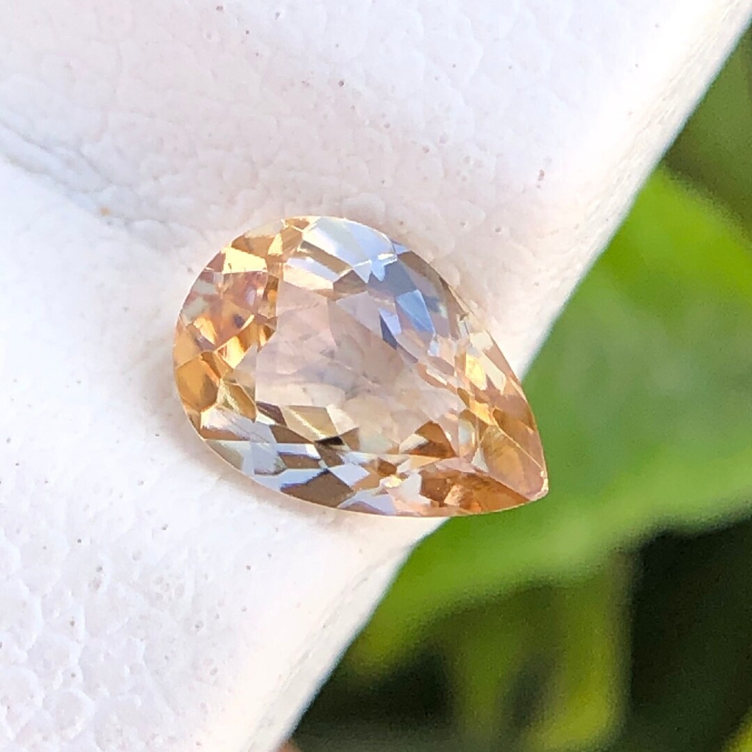 6x4 MM Fanta Orange Color Zoisite Tanzanite Gemstone, 0.35 Carats Loose ...