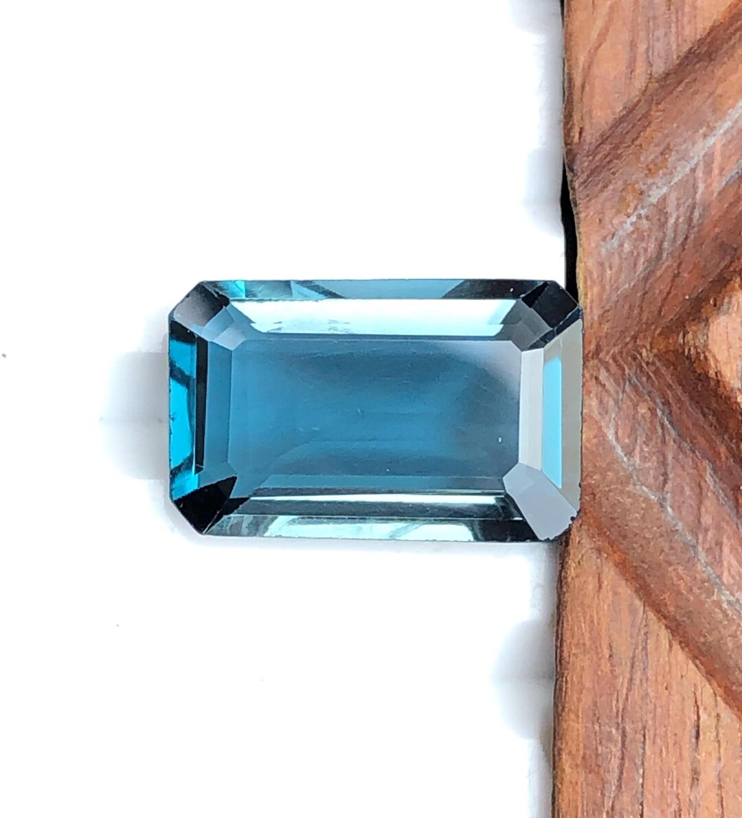 15x9 MM London Blue Topaz, Natural London Blue Topaz, Octagon Shape ...