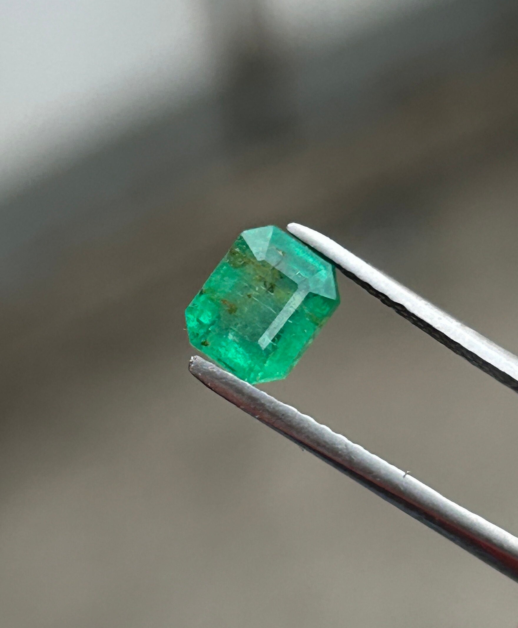 Natural Emerald Octagon Zambian Emerald Loose Emerald 5x6mm - Etsy