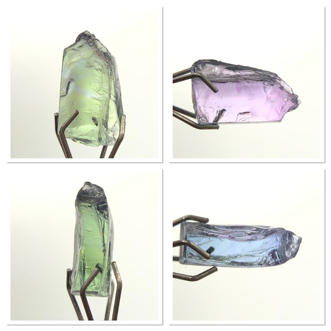 Buy Natural Color Changing Tanzanite Crystal, 1.70 Ct. Loose Purple ...
