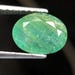 Natural Green Color With White Sunstone Schiller Emerald, Emerald Oval ...