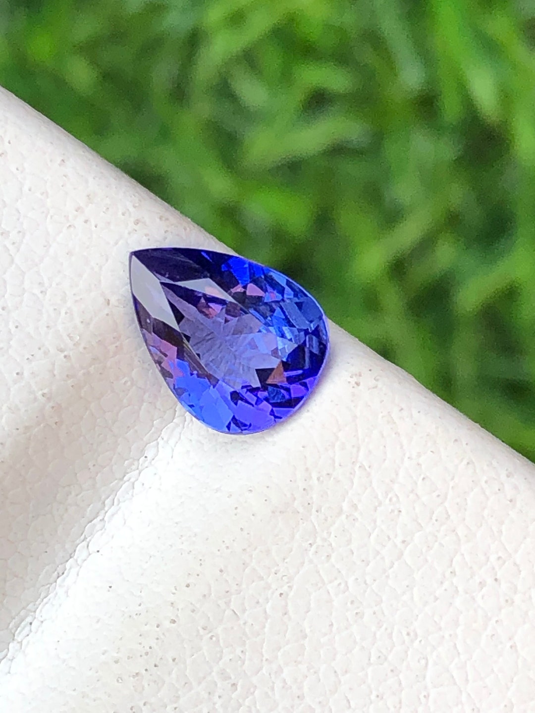 Buy AAA Quality Tanzanite, Royal Blue Zoisite Tanzanite Pear, 8x6 MM Pear 1.15 Carat Loose ...