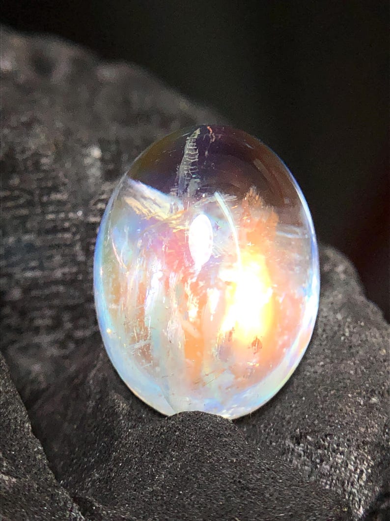 6.85 Carats Huge Size Madagascar Moonstone | Oval Shape Natural White ...