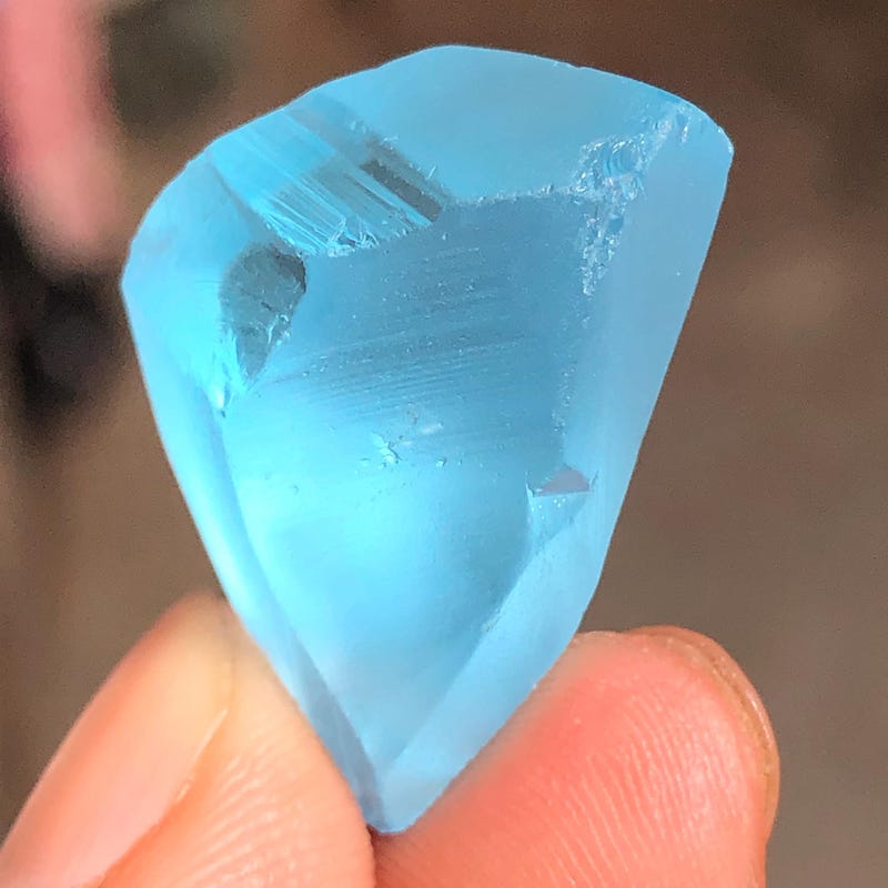 Rough Blue Topaz - Etsy