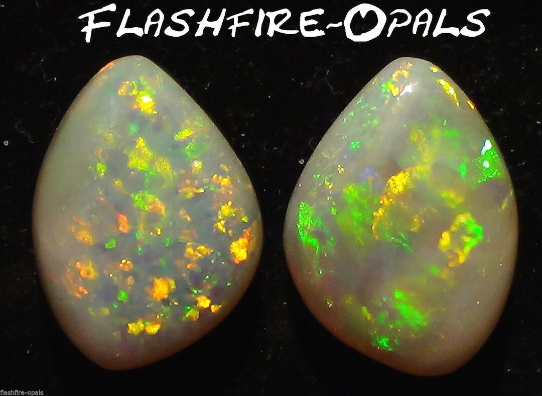 6.9ct. Doble cara GEM Noble Opal Brilliance 5 Color Play - Etsy España