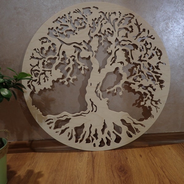 Wood Tree of Life - Etsy