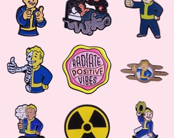 Fallout Pins - Etsy