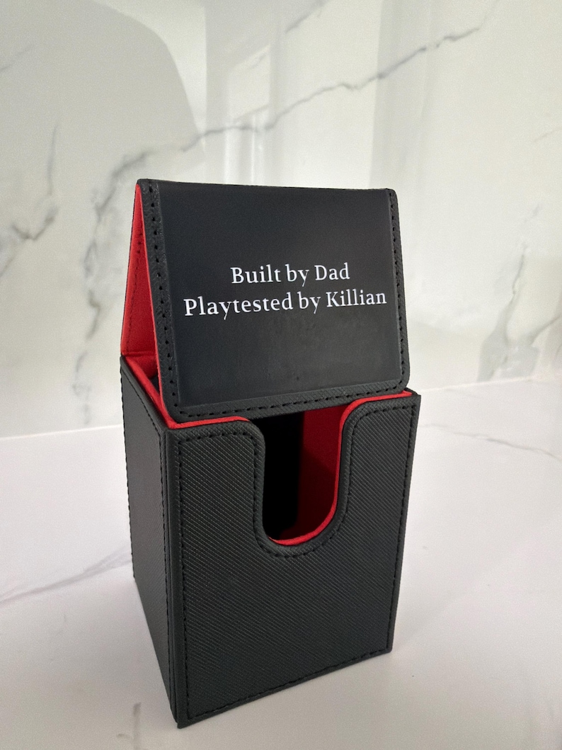 Custom Deck Box, Personalized Card Deck Box, Trading Card Storage Case ...