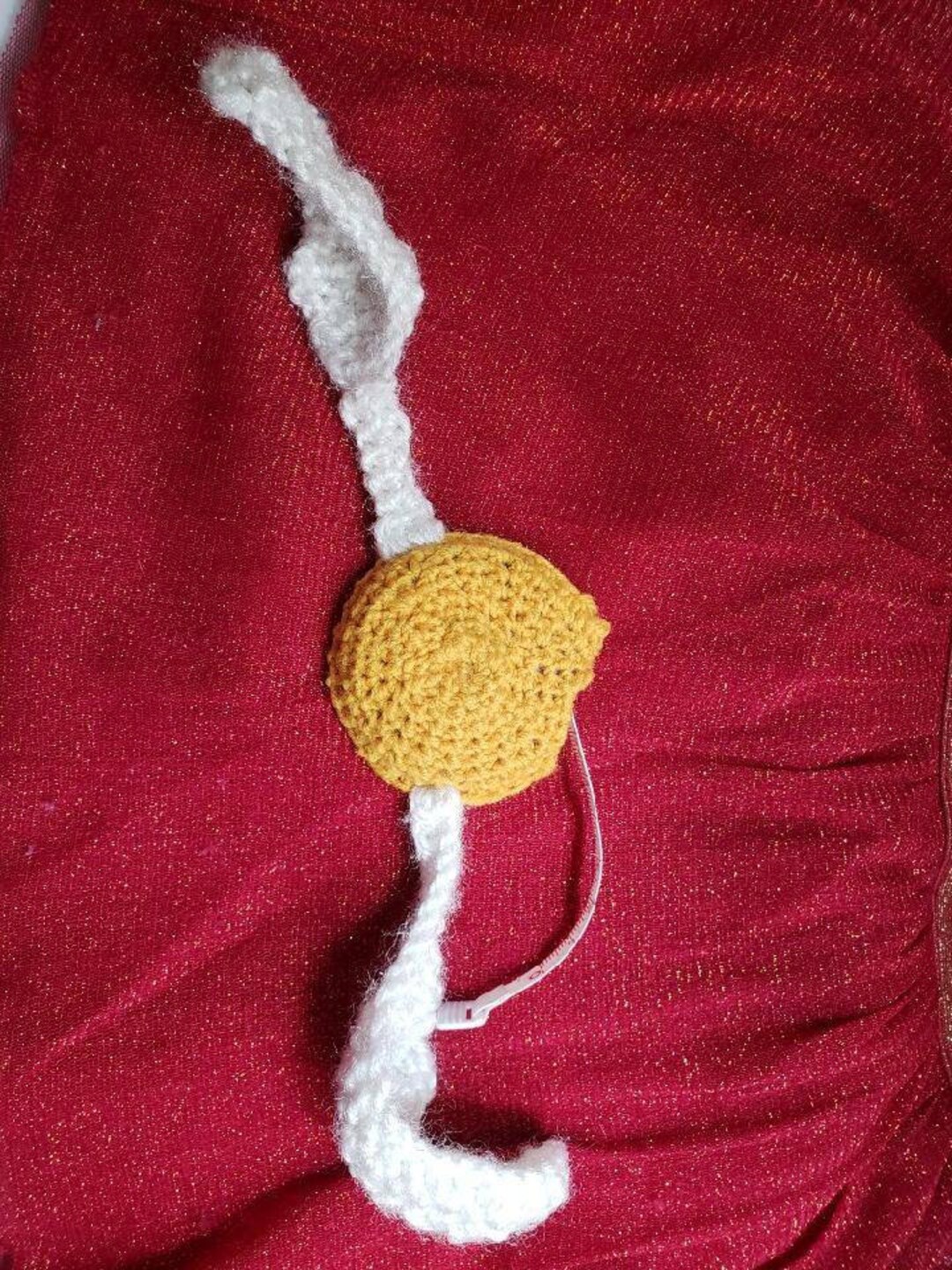 Crochet Golden Snitch Tape Measure - Etsy