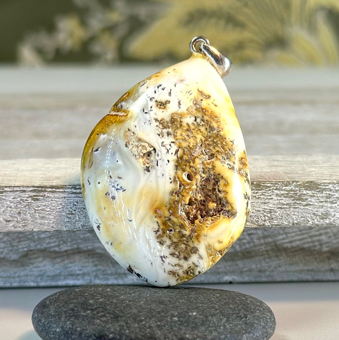 Amber Pendant, Real Amber Pendant, Baltic Amber Jewelry, Amber Stone ...