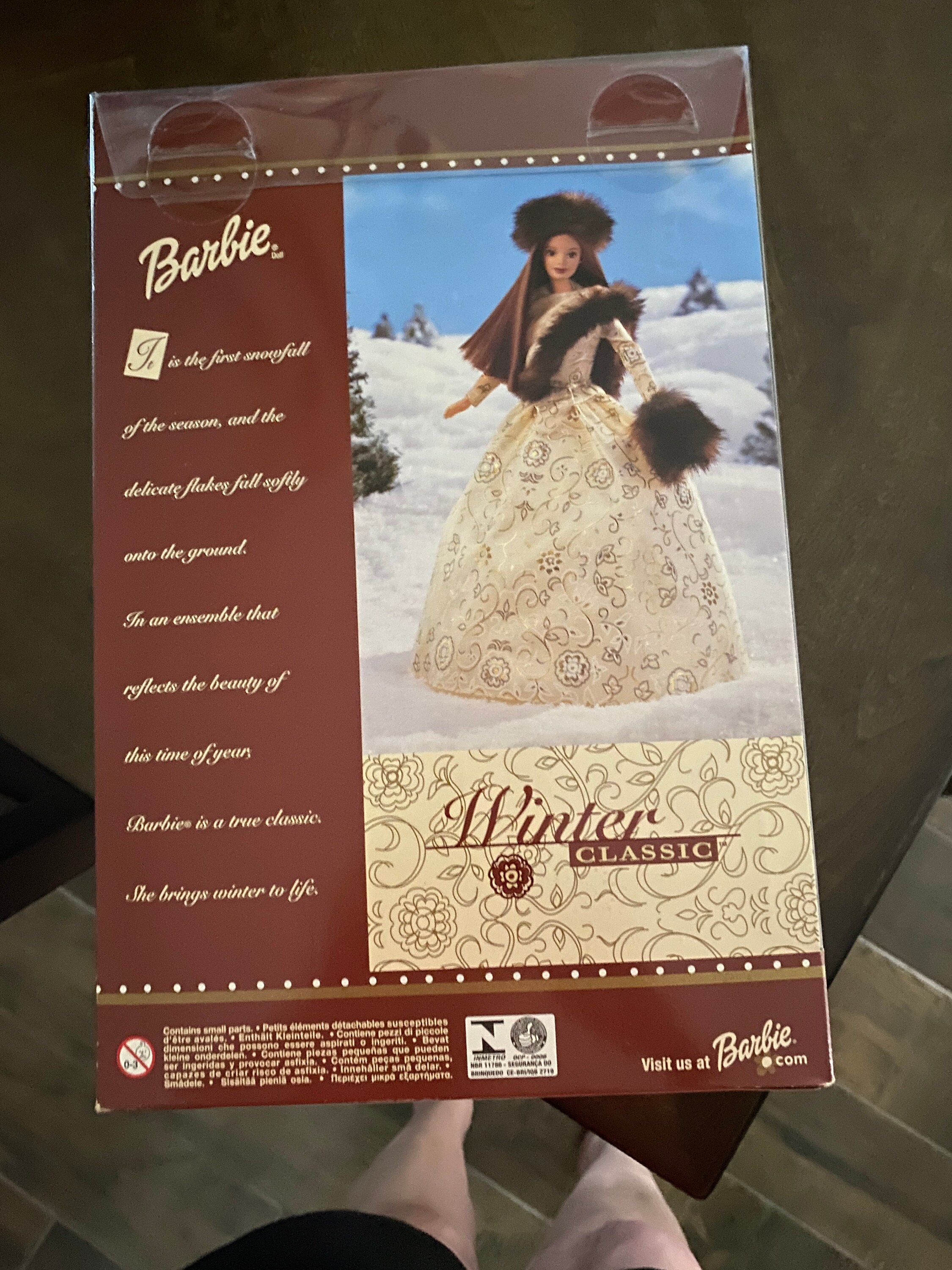 2001 Winter Classic Barbie - One of a Kind - Etsy