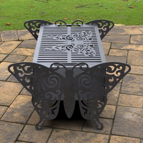 Butterfly Fire Pit Digital Product Files DXF SVG for CNC - Etsy