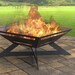 Square Fire Pit X Light, Digital Product, Files DXF, SVG for Cnc ...