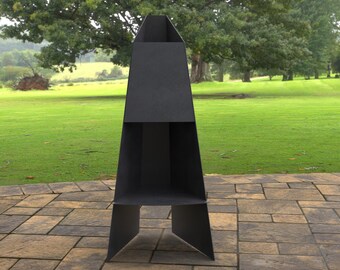 Pyramid Rocket Fire Pit Digital Product Files DXF SVG for - Etsy