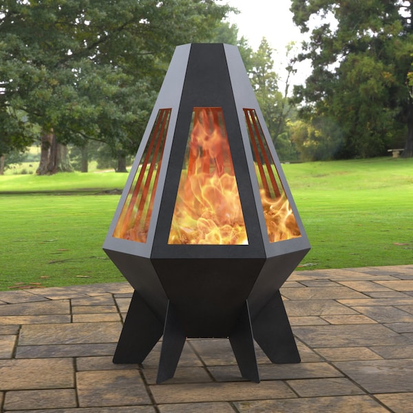 Fire Pit Metal Dxf Files - Etsy