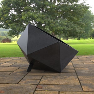 Fireplace Fire Pit With Legs, Digital Product, Files DXF, SVG for Cnc ...