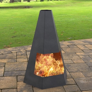 Hexagon Pyramid Fire Pit, Digital Product, Files DXF, SVG for CNC ...