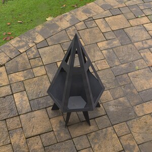 Pyramid Rocket III Fire Pit, Digital Product, Files DXF, Svg for CNC ...