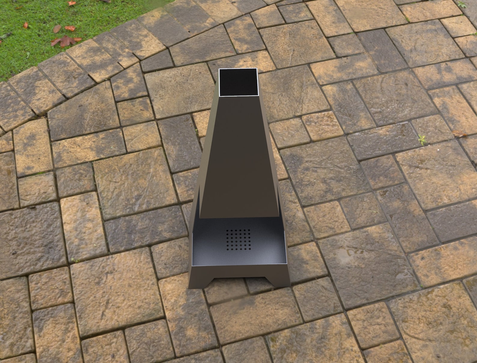 Pyramid Fireplace Fire Pit Digital Product Files DXF SVG - Etsy